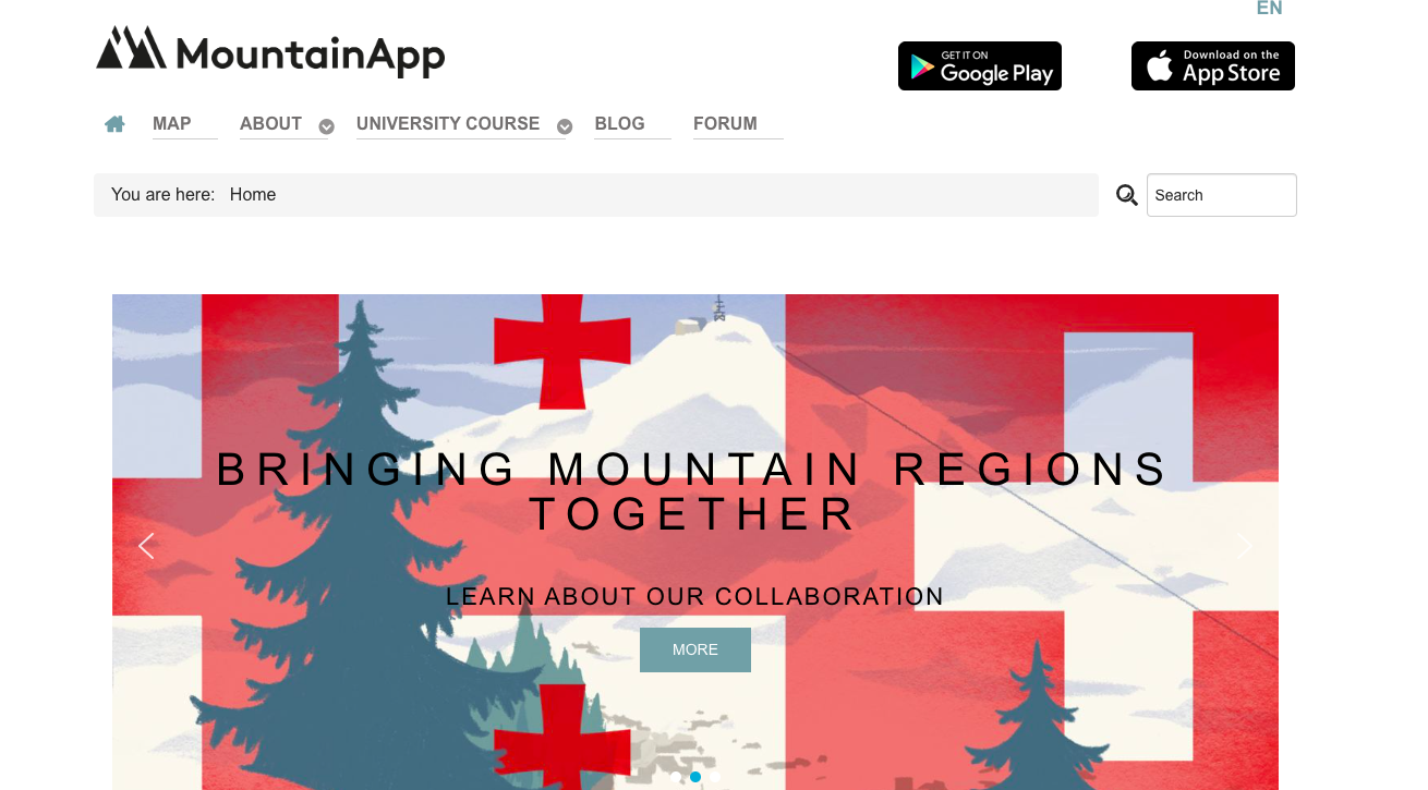 Sustainable Mountain Development Course and MountainApp | Temur Gugushvili